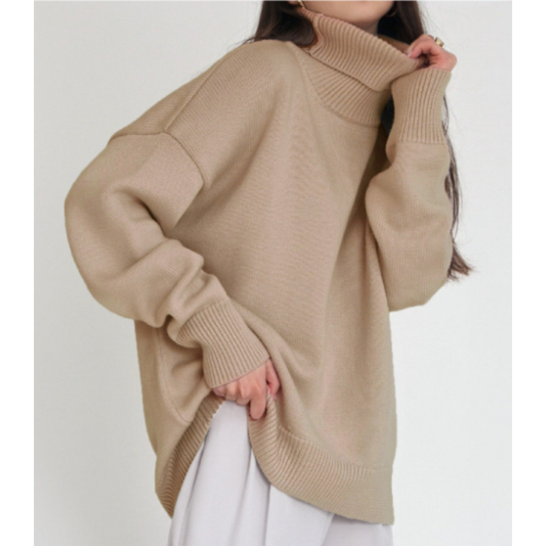 Klassischer Rollkragenpullover für Damen – Wagner Mode